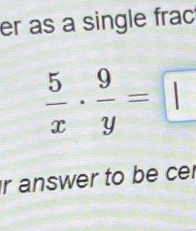 Solved 5x*9y= | Chegg.com
