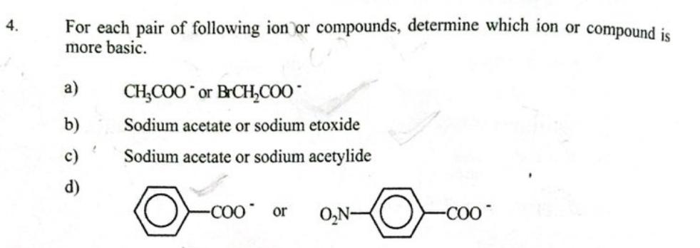 Solved For each pair of following ion or compounds, | Chegg.com