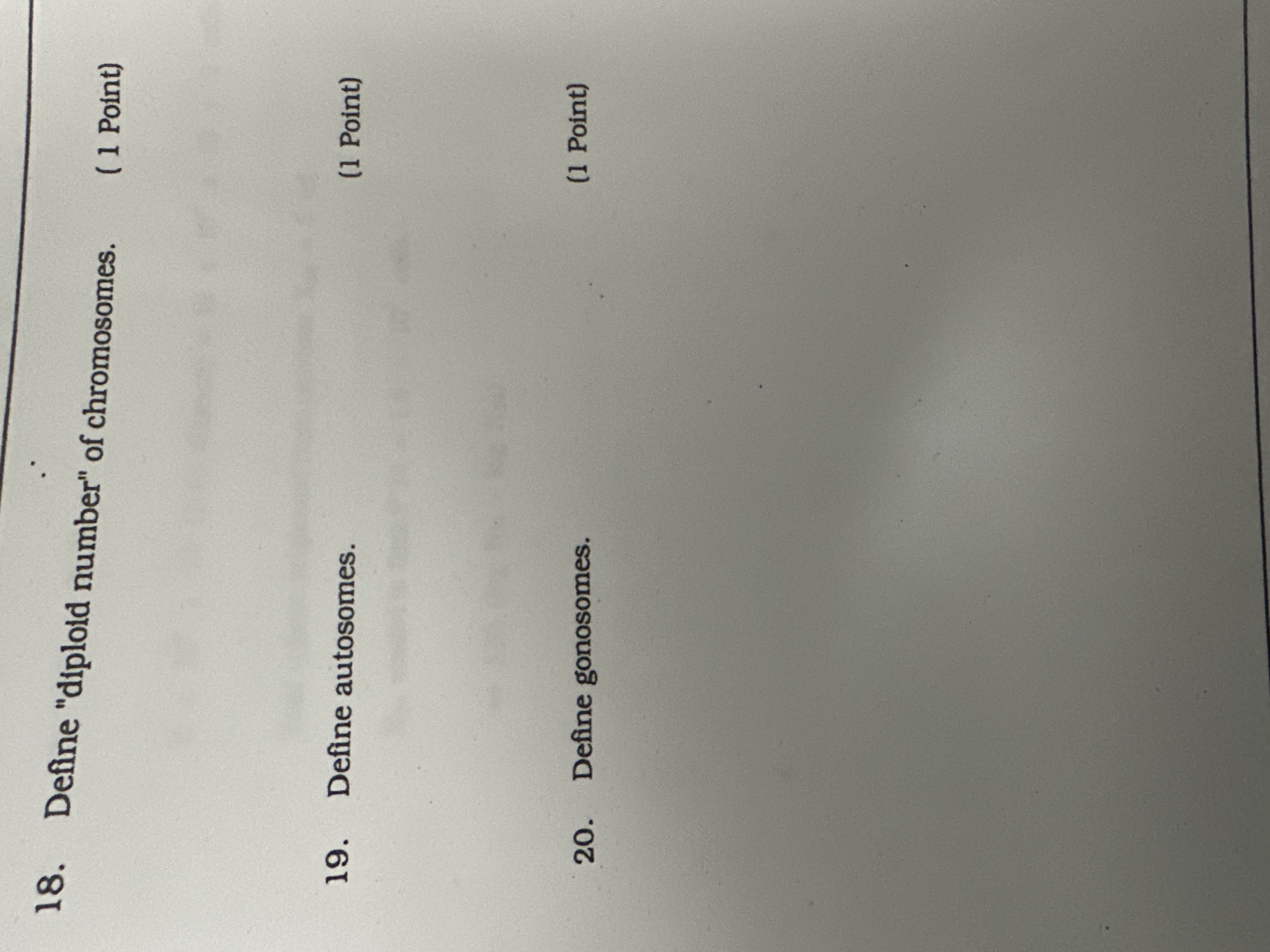 Solved Define "diploid number" of chromosomes.( 1 | Chegg.com