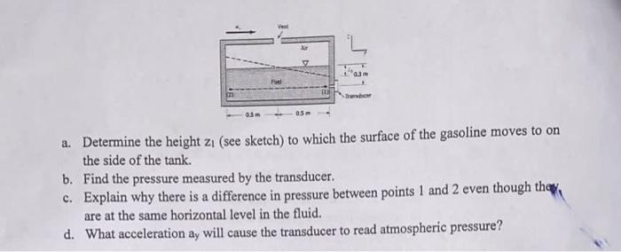 Solved The cross section for the fuel tank of an | Chegg.com