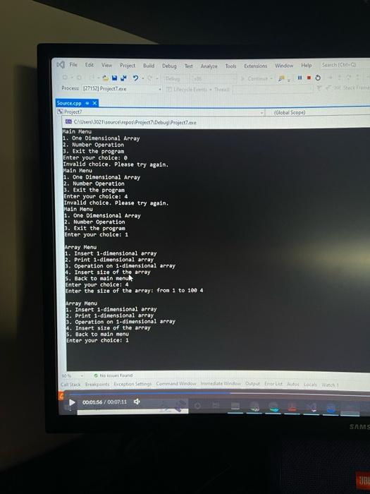 Solved Can Anyone Write Me A C Code Based On This Output 