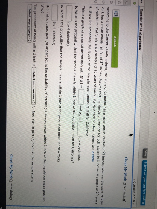 Solved Save Submit Assignment for Grading ans Exercise 07.24 | Chegg.com