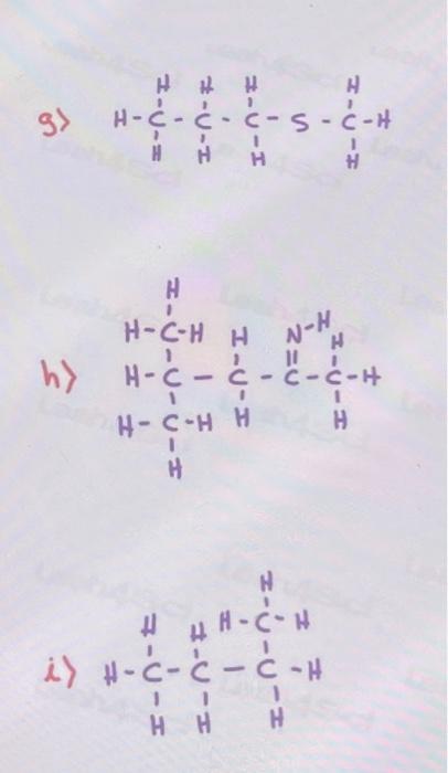 Solved How to convert line structure to lewis structure | Chegg.com