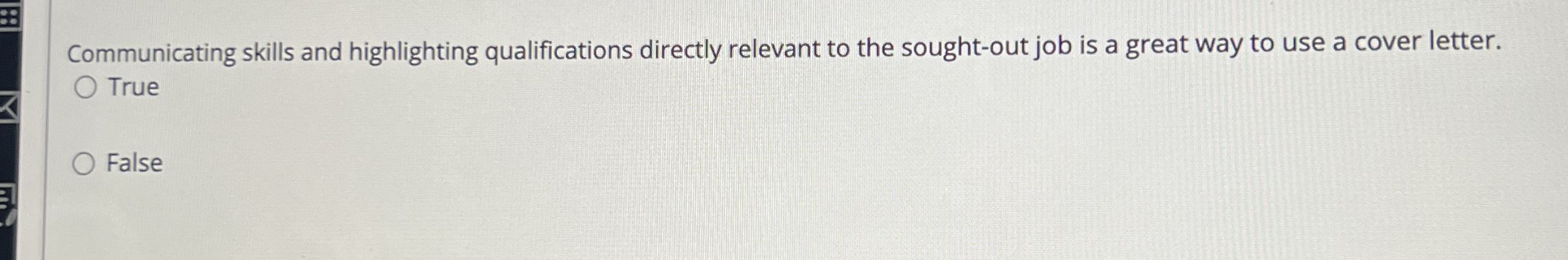 Solved Communicating skills and highlighting qualifications | Chegg.com