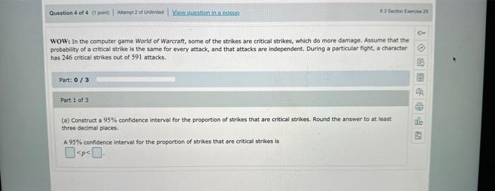 Solved WoW: in the computer game World of Warcraft, some of | Chegg.com