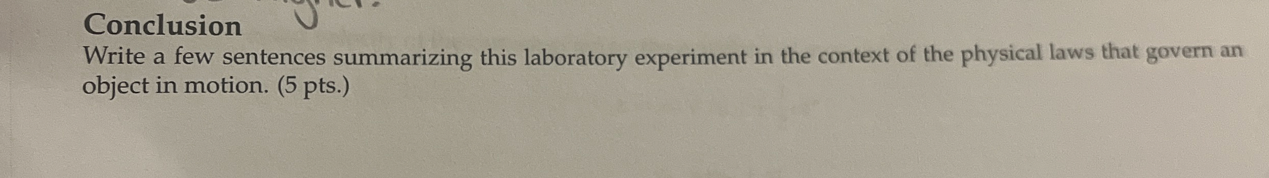 Solved ConclusionWrite a few sentences summarizing this | Chegg.com