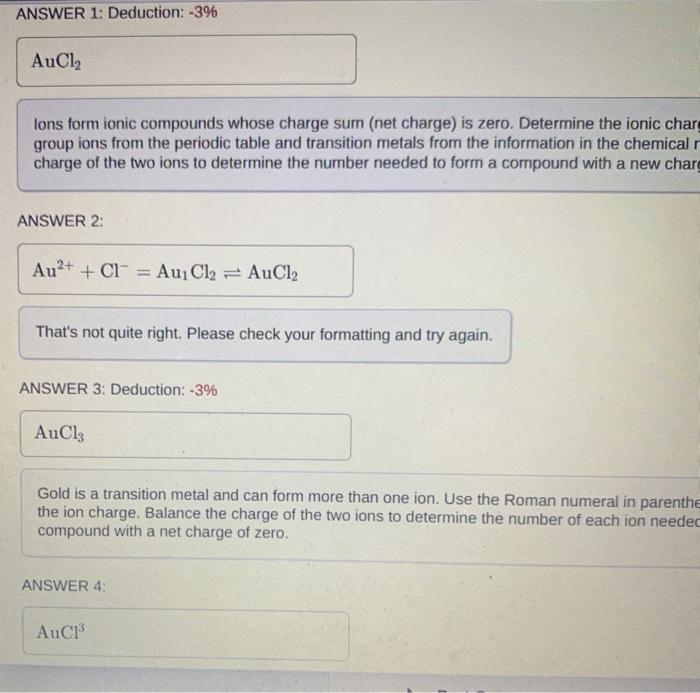Solved Part A Give the formula for the ionic compound formed | Chegg.com