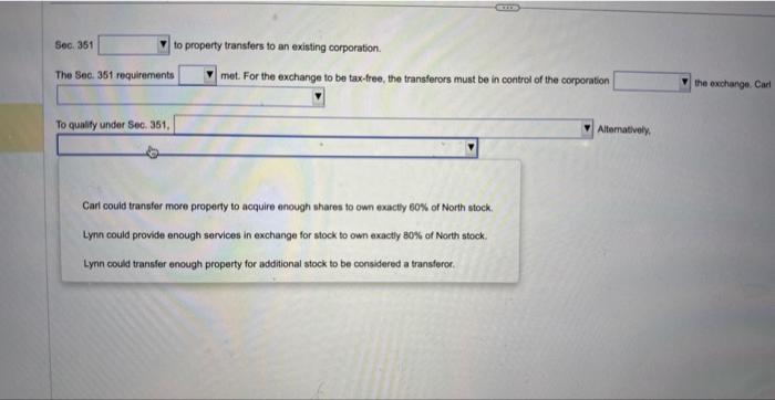 Solved shares. Dees Sec. 351 apply? Explain why or why not. | Chegg.com