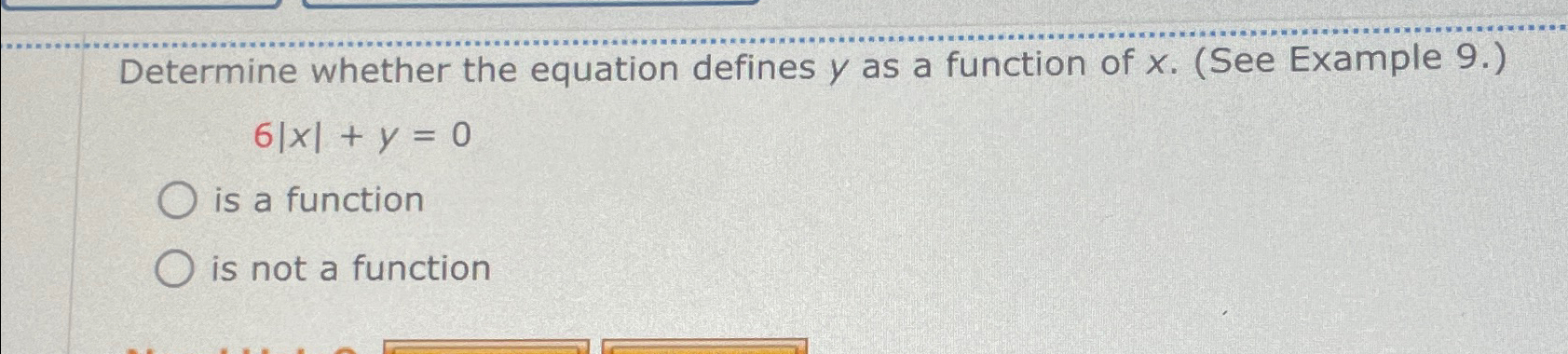 Solved Determine Whether The Equation Defines Y ﻿as A