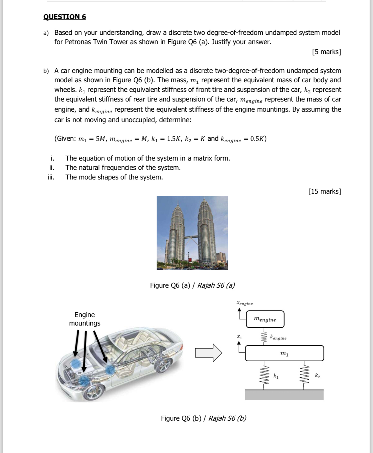 Solved QUESTION 6a) ﻿Based on your understanding, draw a | Chegg.com
