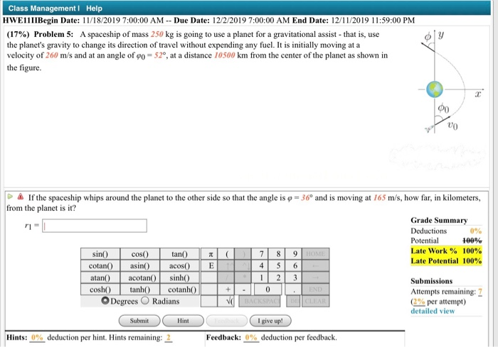 Solved Class Management i Help HWE11IBegin Date: 11/18/2019 | Chegg.com