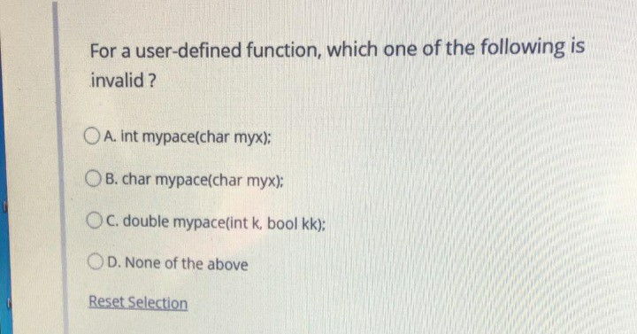 Solved Consider the following declarations:- const int LEVEL | Chegg.com