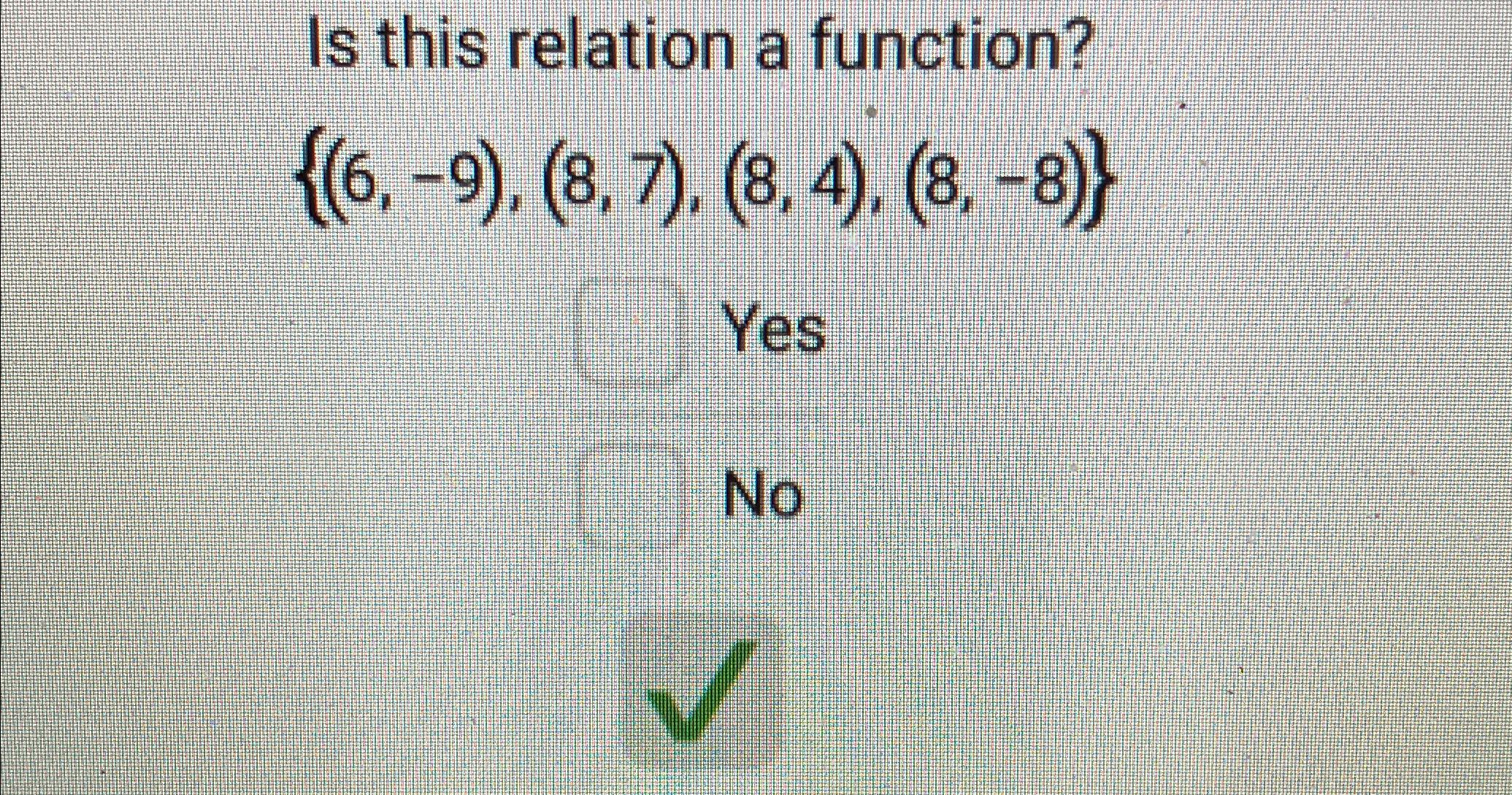 Solved Is This Relation A