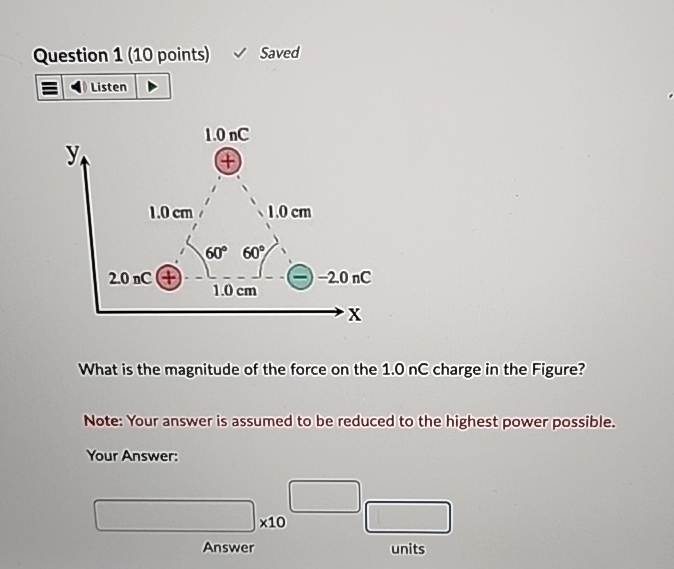 Solved Question 1 (10 points) SavedListenWhat is the | Chegg.com Solved Question 1 (10 points) SavedListenWhat is the | Chegg.com
