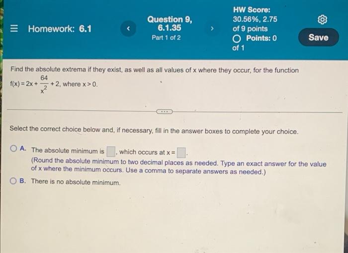 Solved Homework 6 1 Question 9 6 1 35 Part 1 Of 2 Hw