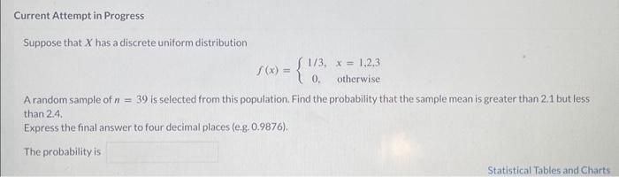 Solved Suppose that X has a discrete uniform distribution | Chegg.com
