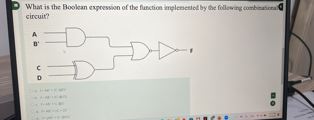 Solved What is the Boolean expression of the function | Chegg.com