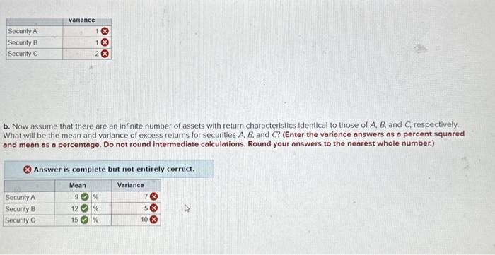 Solved Assume that security returns are generated by the | Chegg.com