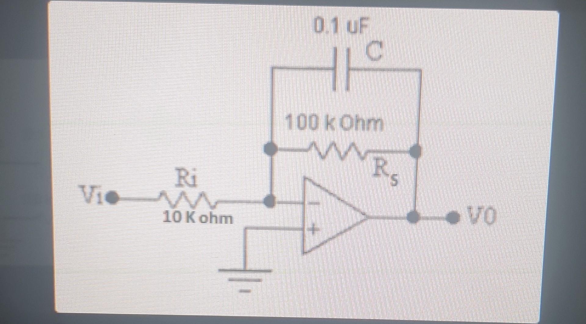 Solved For the integral receiver circuit: a) Select the | Chegg.com
