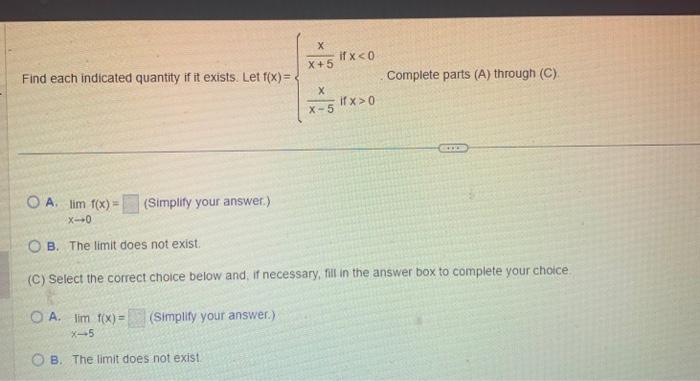 Solved Find each indicated quantity if it exists. Let | Chegg.com