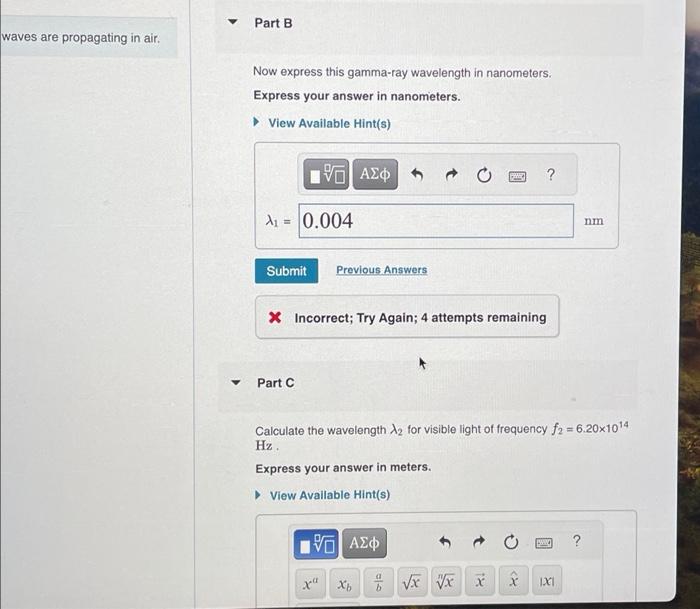 Solved Assume the following waves are propagating in ait. | Chegg.com
