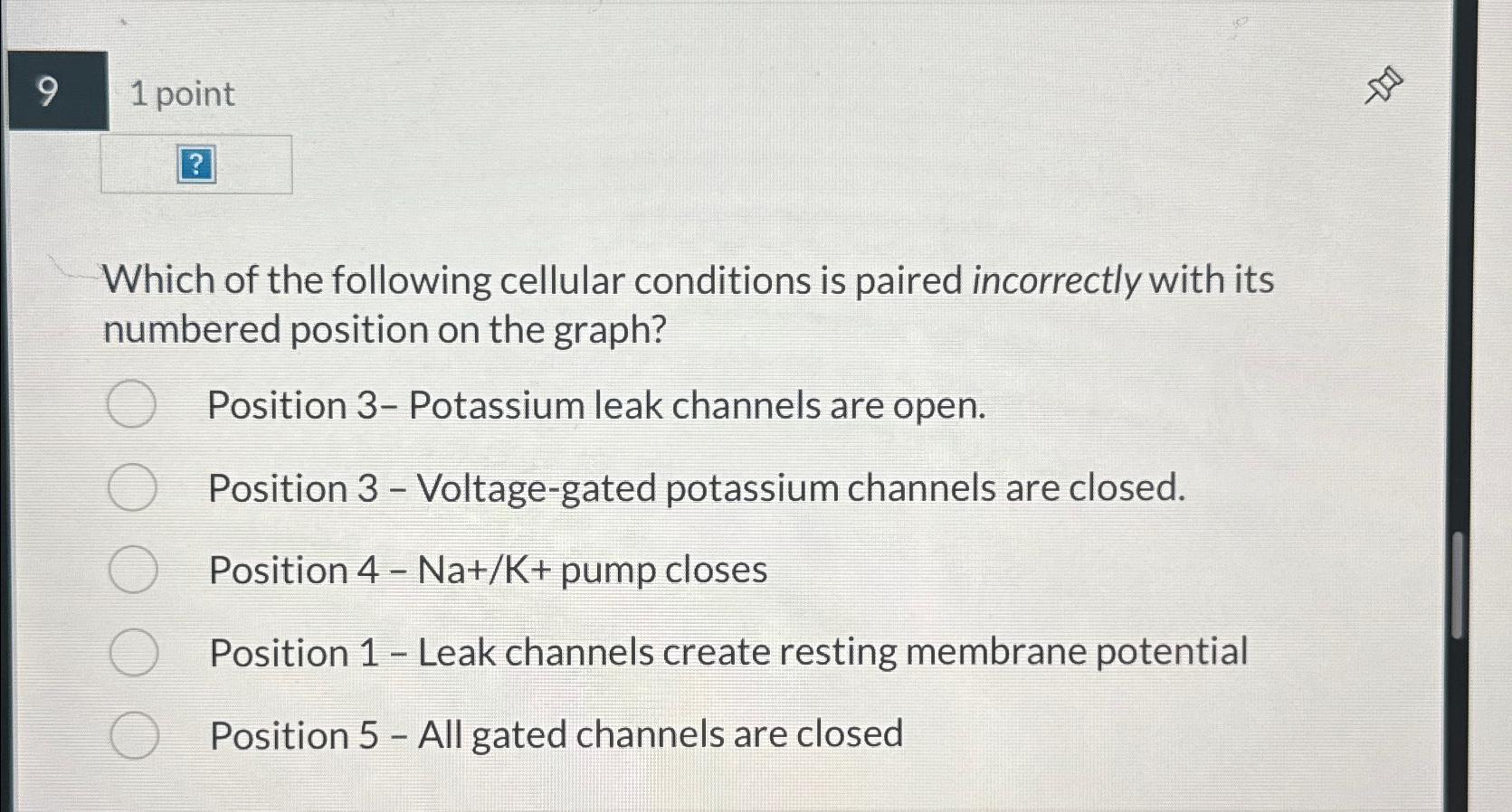 Solved 91 ﻿pointWhich of the following cellular conditions | Chegg.com