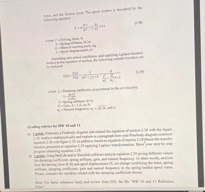Solved Problem 01 (2 Point). Analyze the motion of the next | Chegg.com