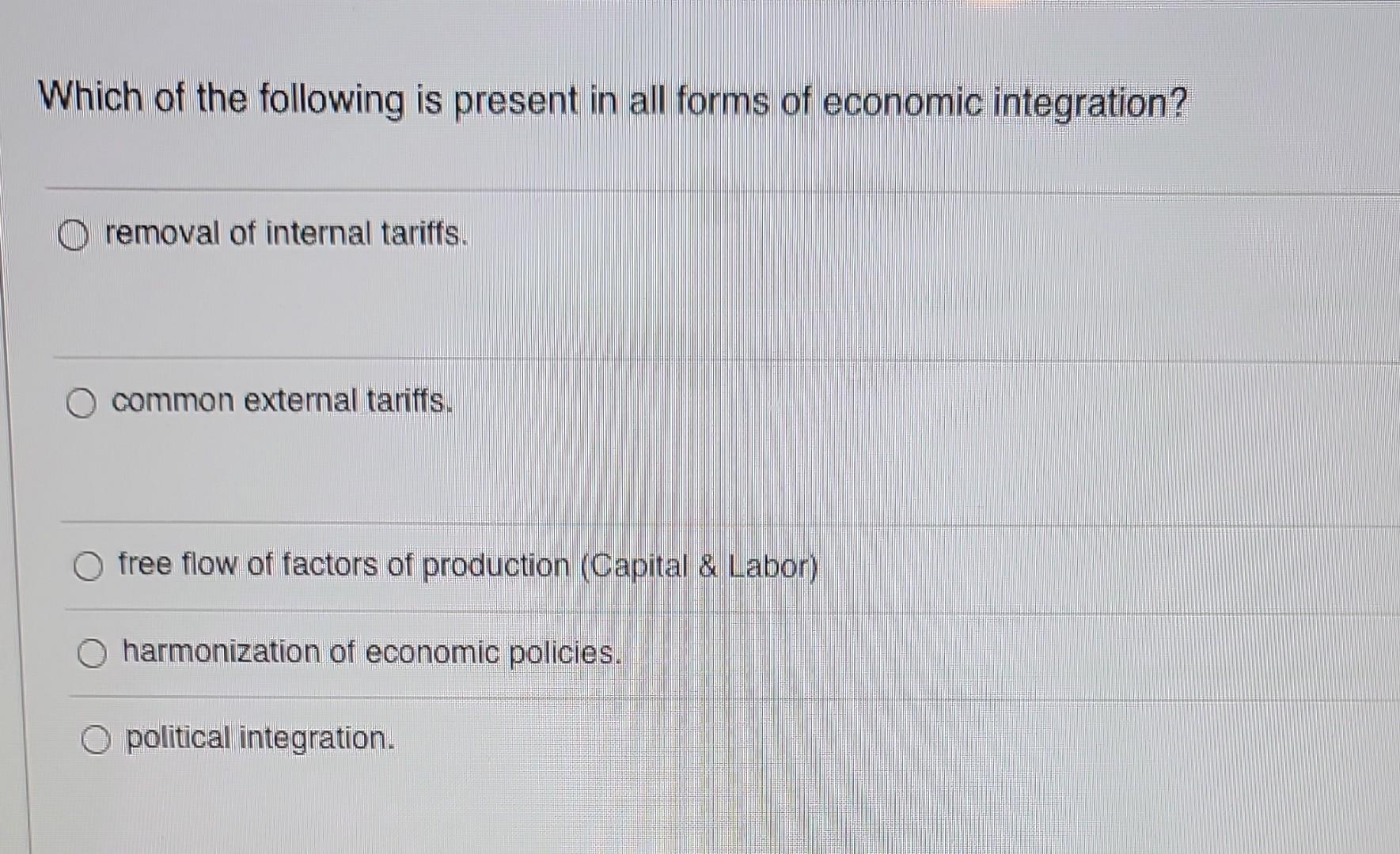 Which of the following is present in all forms of | Chegg.com