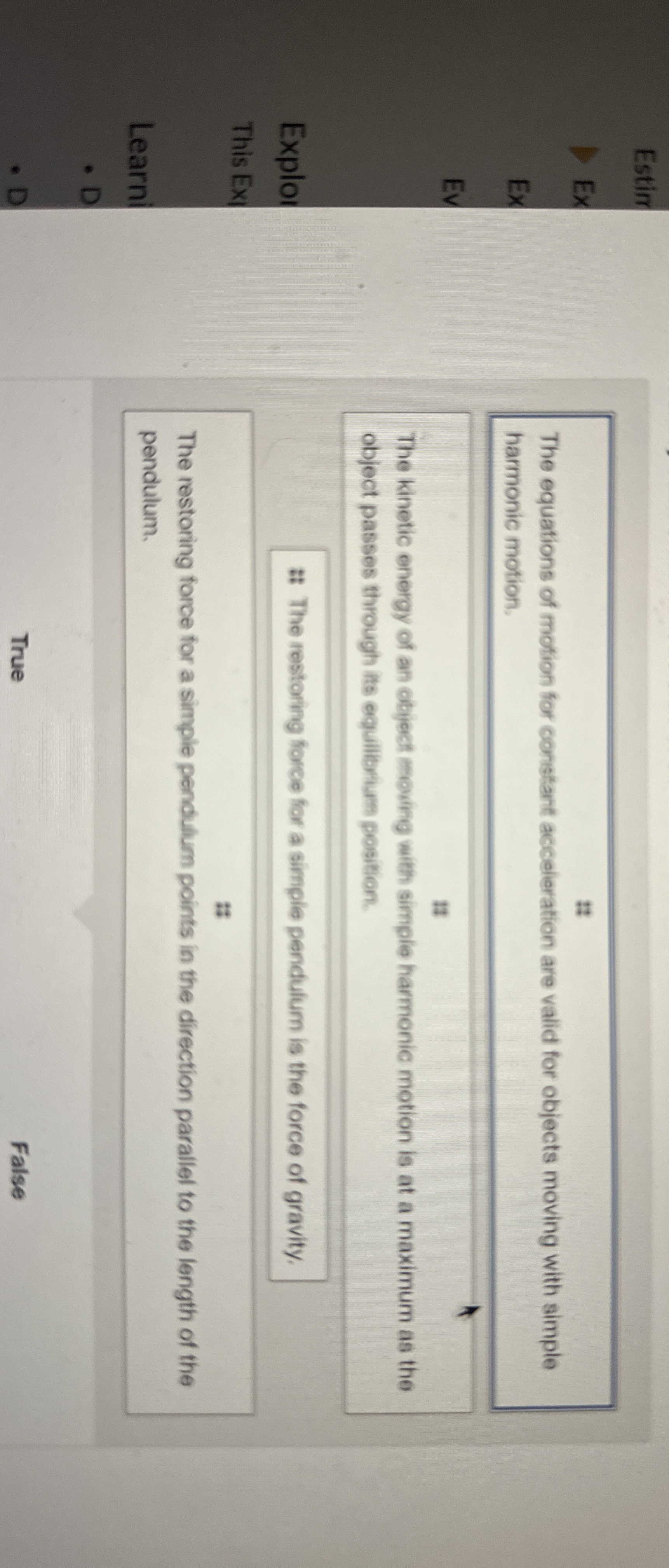 Solved EstirThe equations of motion for constant | Chegg.com