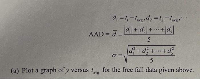 Solved The following data table shows data taken in a | Chegg.com