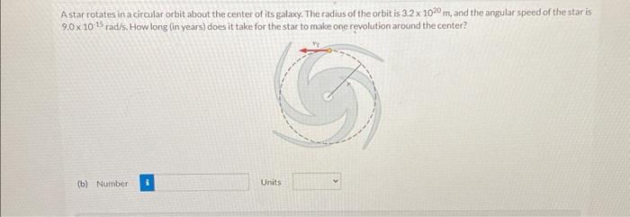 Solved Astar rotates in a circular orbit about the center of | Chegg.com