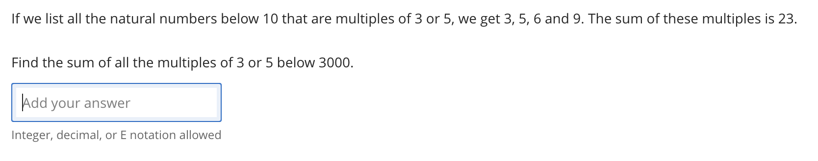 Solved If we list all the natural numbers below 10 ﻿that are | Chegg.com