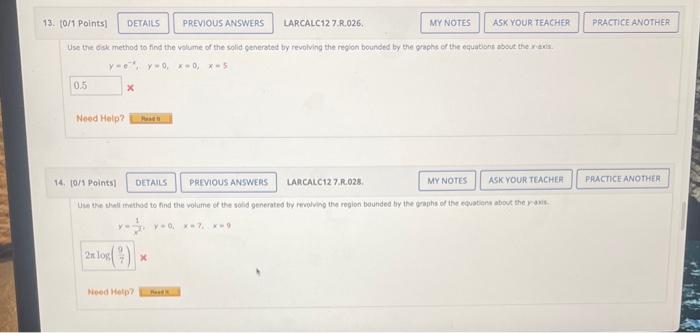Solved Use the cike method to find the volume of the solid | Chegg.com