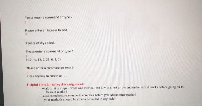 Solved Part 2: Programming (13 points): Your assignment is | Chegg.com