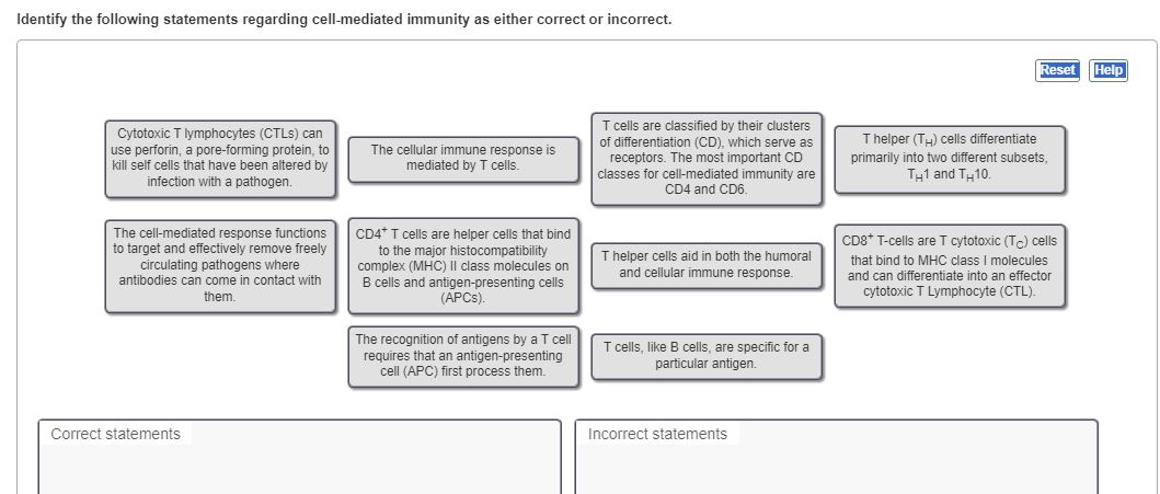 Solved Identify the following statements regarding | Chegg.com