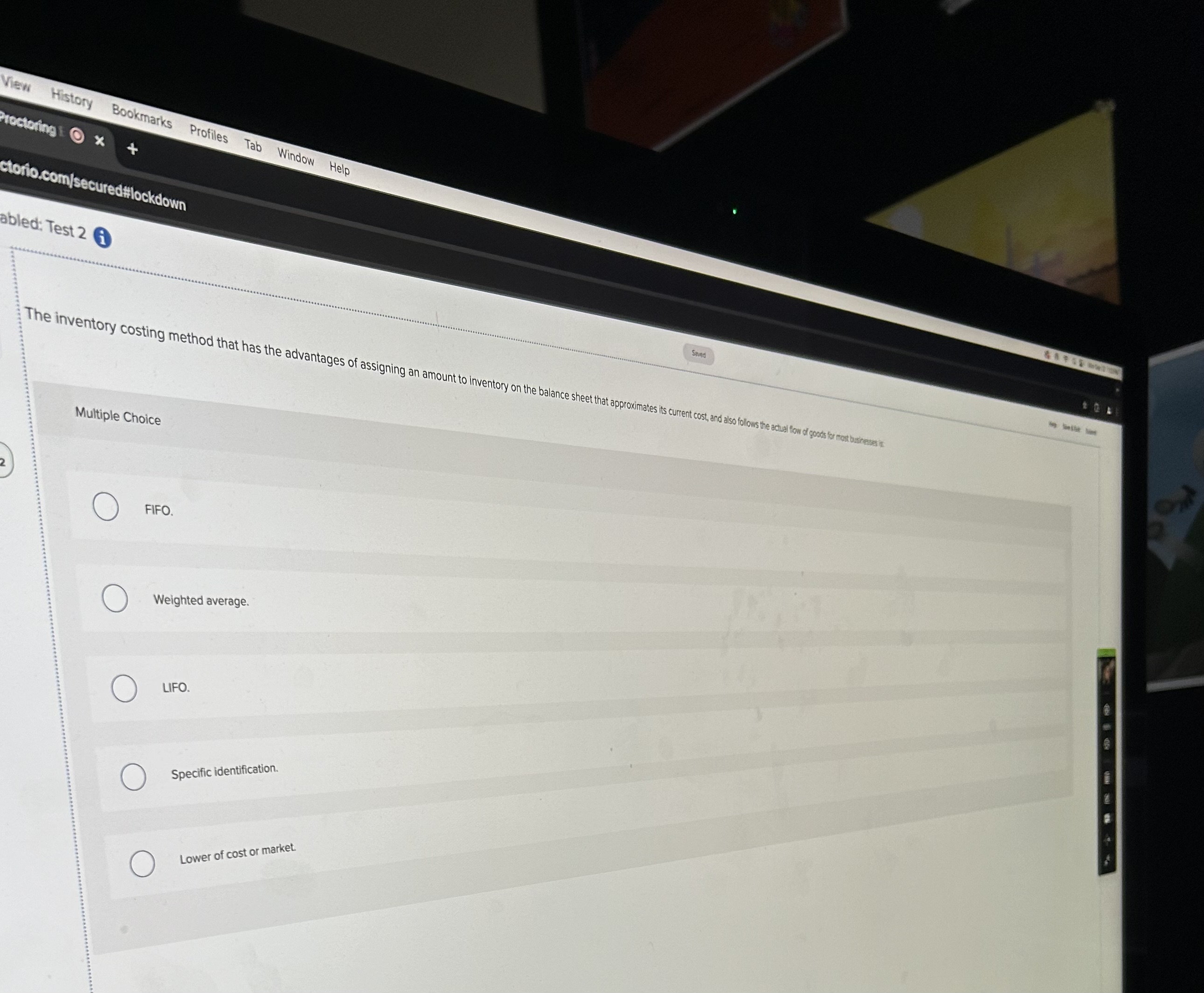 Solved Multiple ChoiceFIFO.Weighted average.LIFO.Specific | Chegg.com