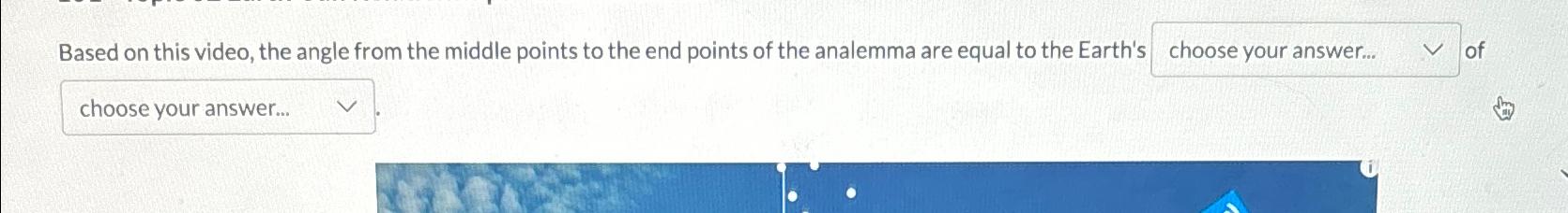Solved Based on this video, the angle from the middle points | Chegg.com