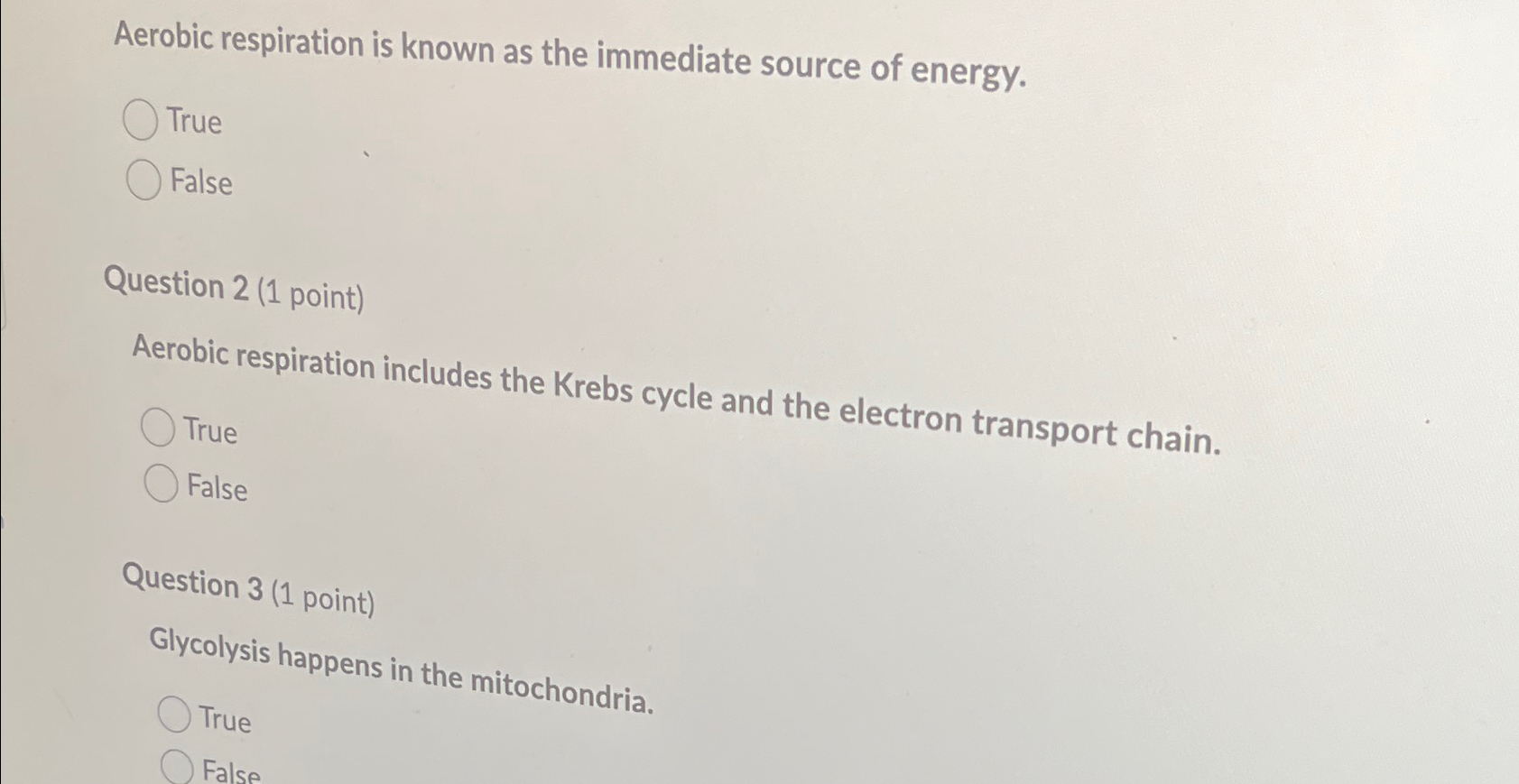 Aerobic respiration is known as the immediate source | Chegg.com