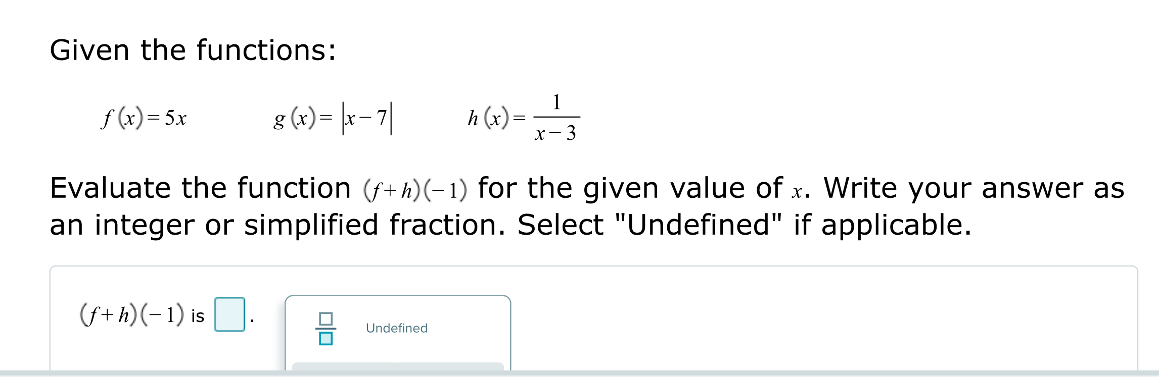 Solved Given the | Chegg.com