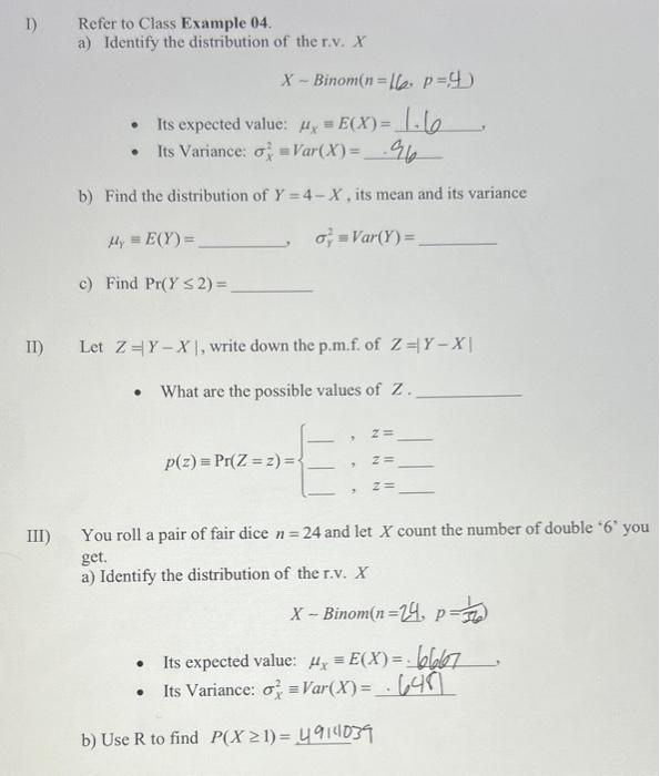 Solved 1) A continuous random variable Y has a pdf given by | Chegg.com