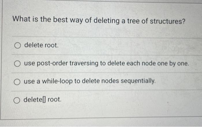 Solved When is a destructor in C++ called? Select all that | Chegg.com