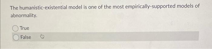 Solved In order for functioning to be considered abnormal, | Chegg.com