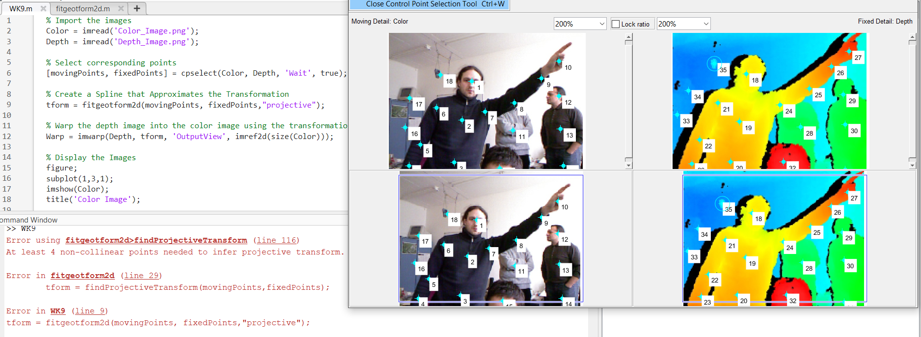 Solved In MATLAB, the assignment incorporates stereo vision | Chegg.com
