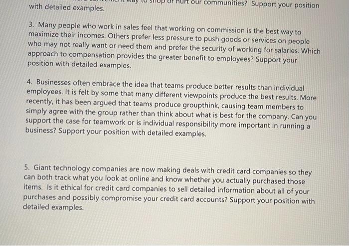 Solved Thesis/Outline Exercise Directions Read all of the | Chegg.com
