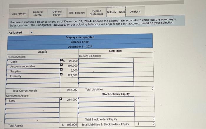 Solved Exercise 8-30 (Algo) General ledger exercise; | Chegg.com