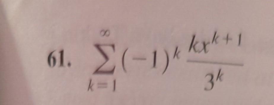 Solved 55-64. Representing functions by power series | Chegg.com