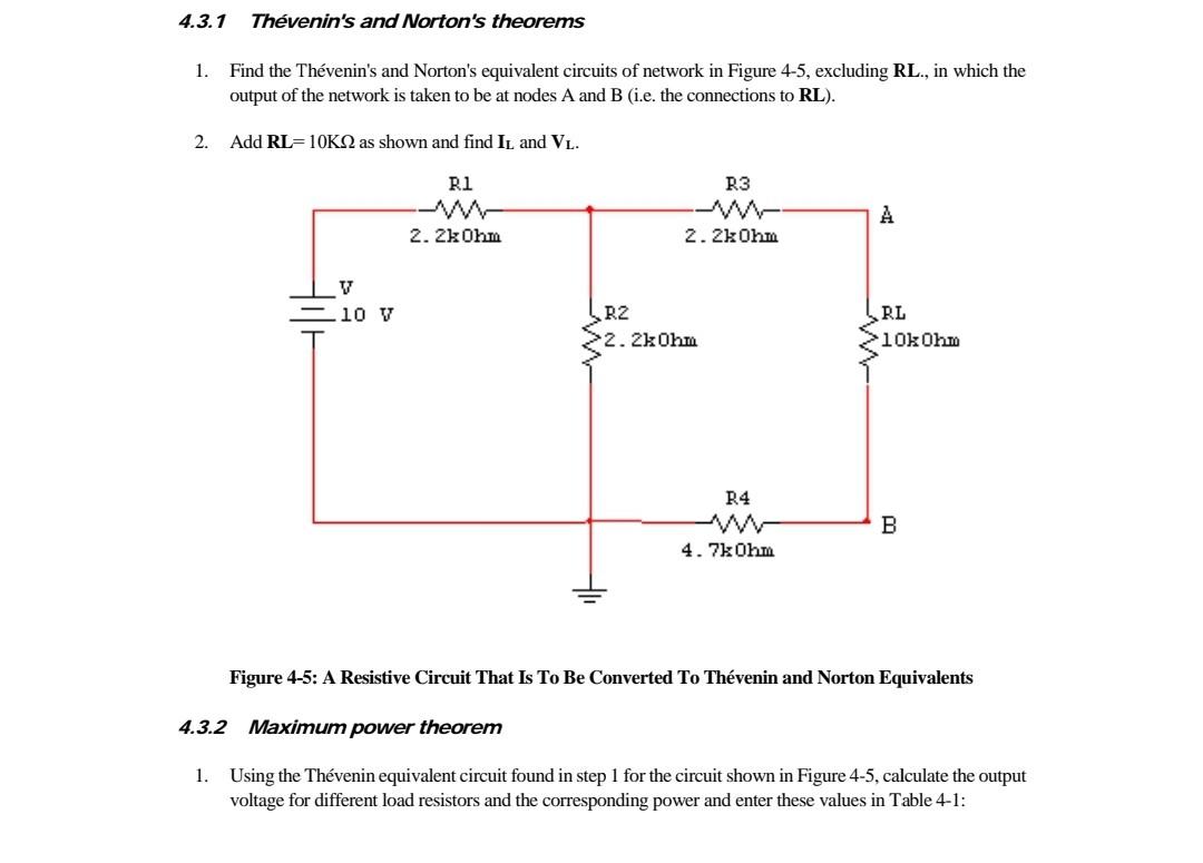 Solved Table 4-1: Load Voltages and Power (computed) 2. Plot | Chegg.com