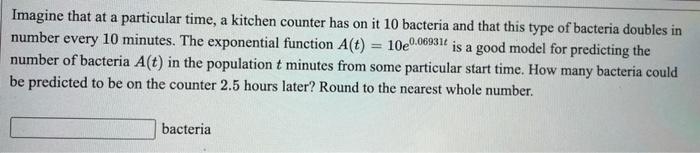 Solved Imagine that at a particular time, a kitchen counter | Chegg.com