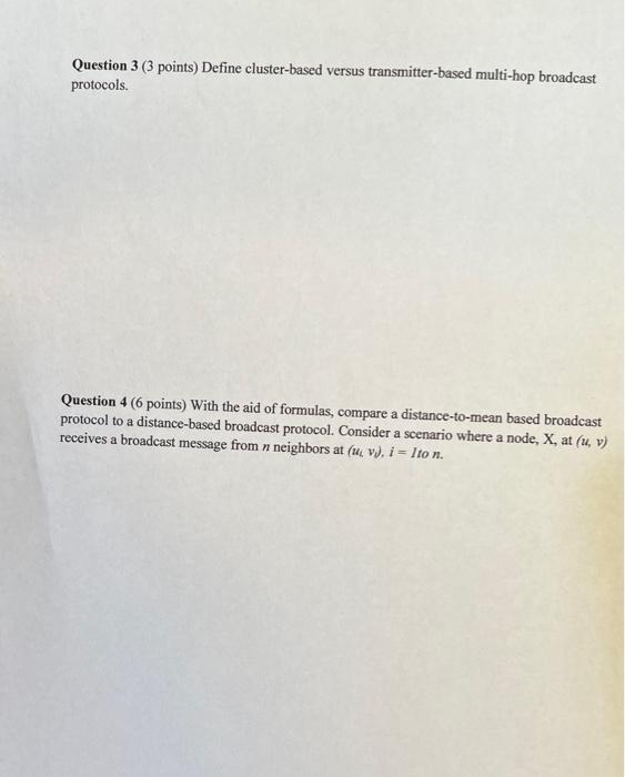 Solved This is a 75 -minute open book open notes exam. | Chegg.com