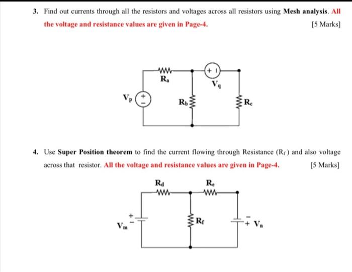 Solved 2. a) Use Nodal analysis to find current flowing | Chegg.com